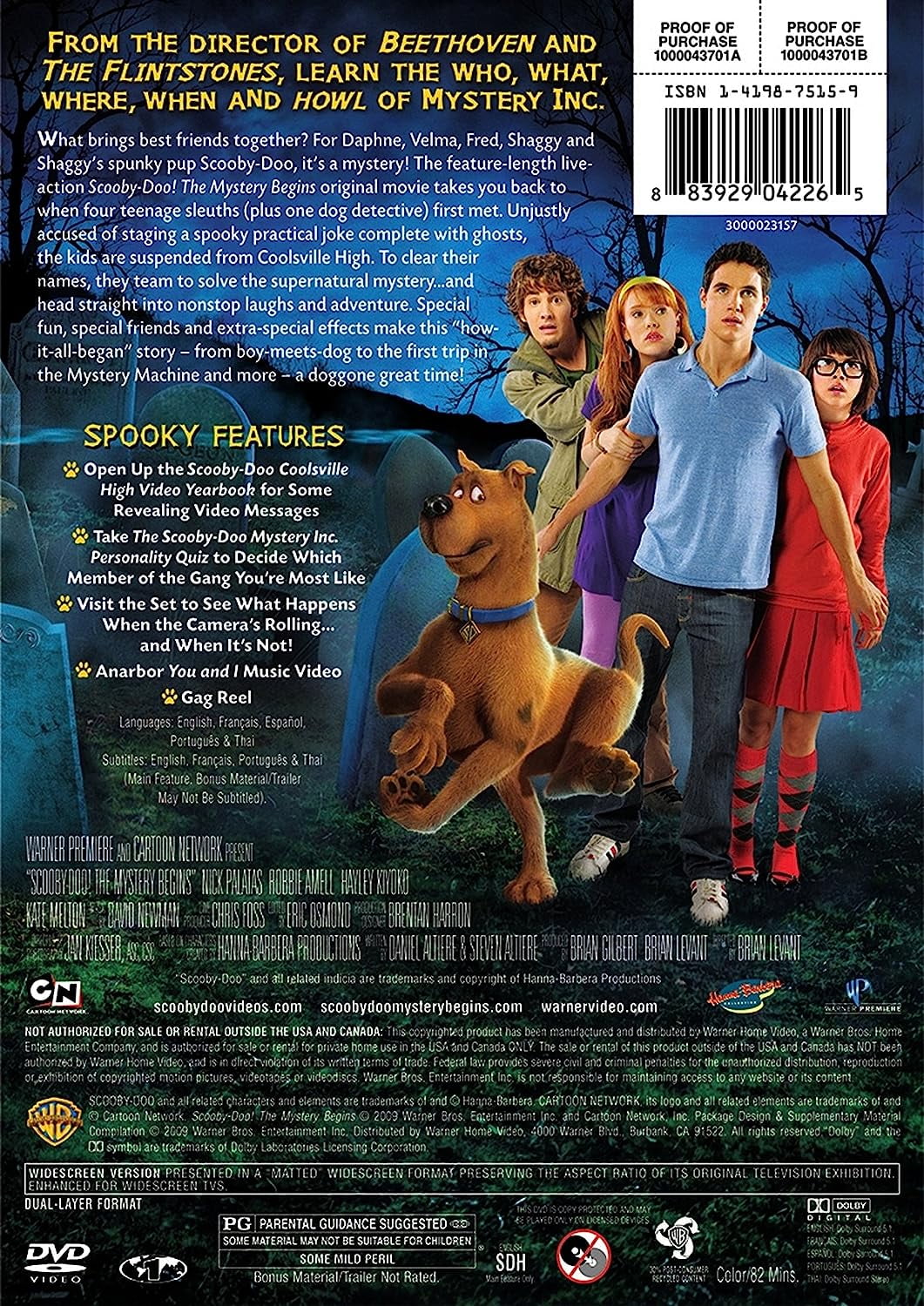 Scooby Doo The Mystery Begins Poster