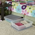 Sterilite 28 Qt. Storage Box Plastic, Titanium, Set of 8 - Walmart.com