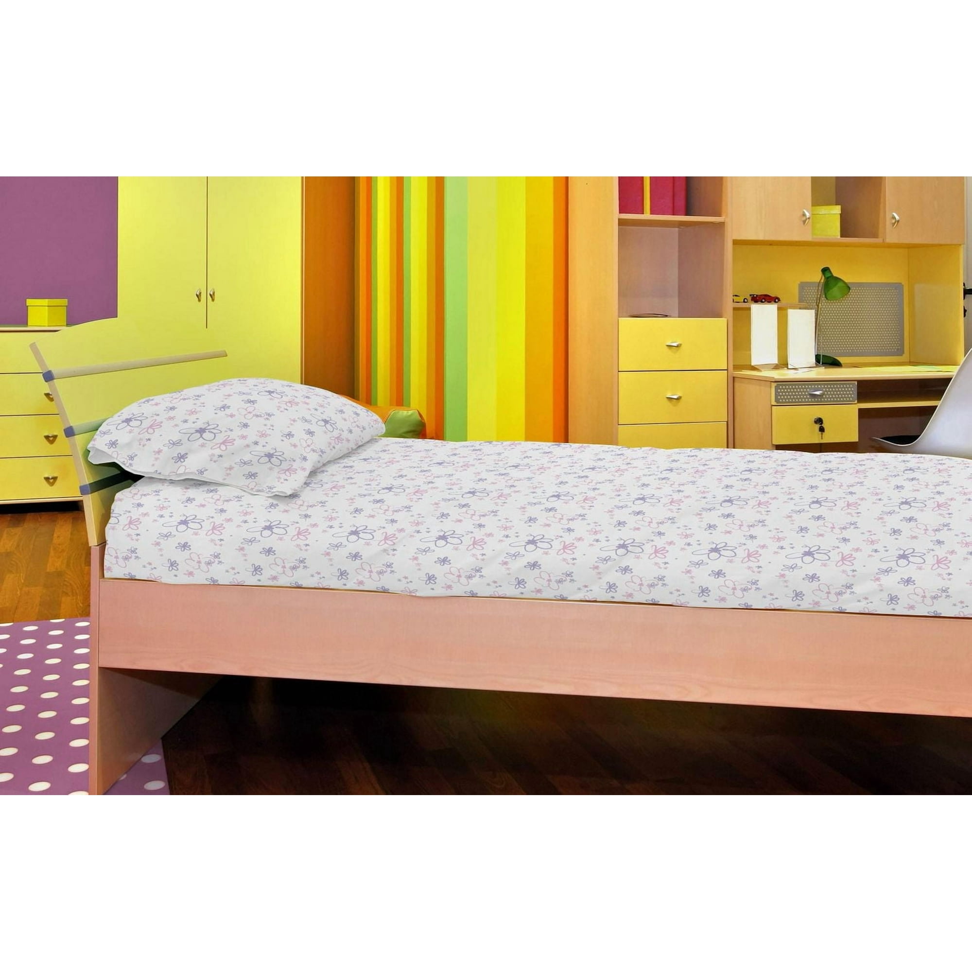 Click here for Johnson Home 200 Tc Bed Sheet Set - Printed Cotton... prices