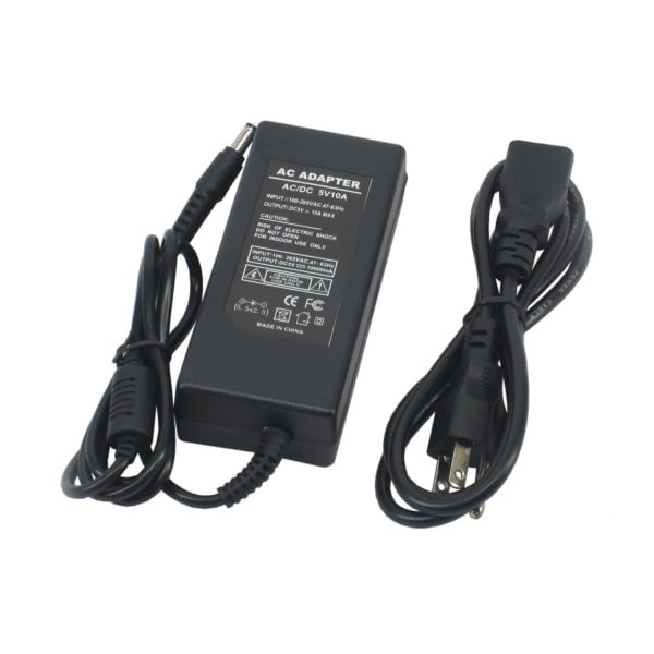 IEC ADD059994 Power Adapter - 110VAC input - 5VDC 10A output - 2.1mm ...