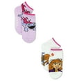 Disney Frozen 2 Anna Elsa Toddler Girls 6 Pack Socks with Grippers ...