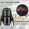 AMBOR 17.3 inch Padded Computer Bag: Anti-Theft Business Backpack with ...
