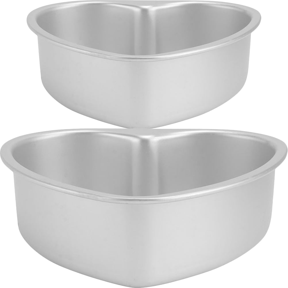Click here for Hemoton 2pcs Heart Shaped Cake Pans Cake Baking Pa... prices
