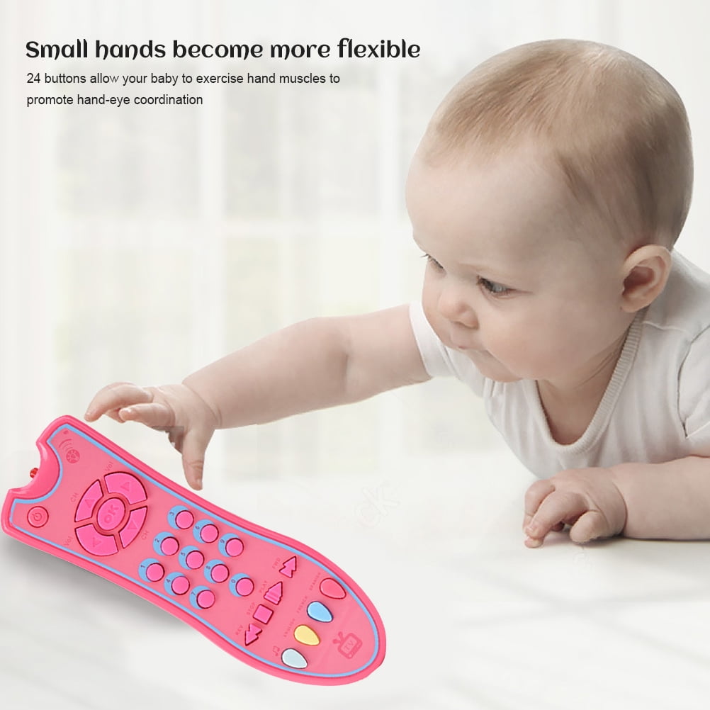 FitBest Infant TV Simulation Remote Control With Music, English ...