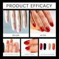 Pekkaxy Gel Nail Polish Pen Set, 6 Pcs Nail Art Pens for DIY Manicure ...