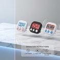 Digital Kitchen Timer, Electronic Countdown & Countup Timer, Kitchen ...