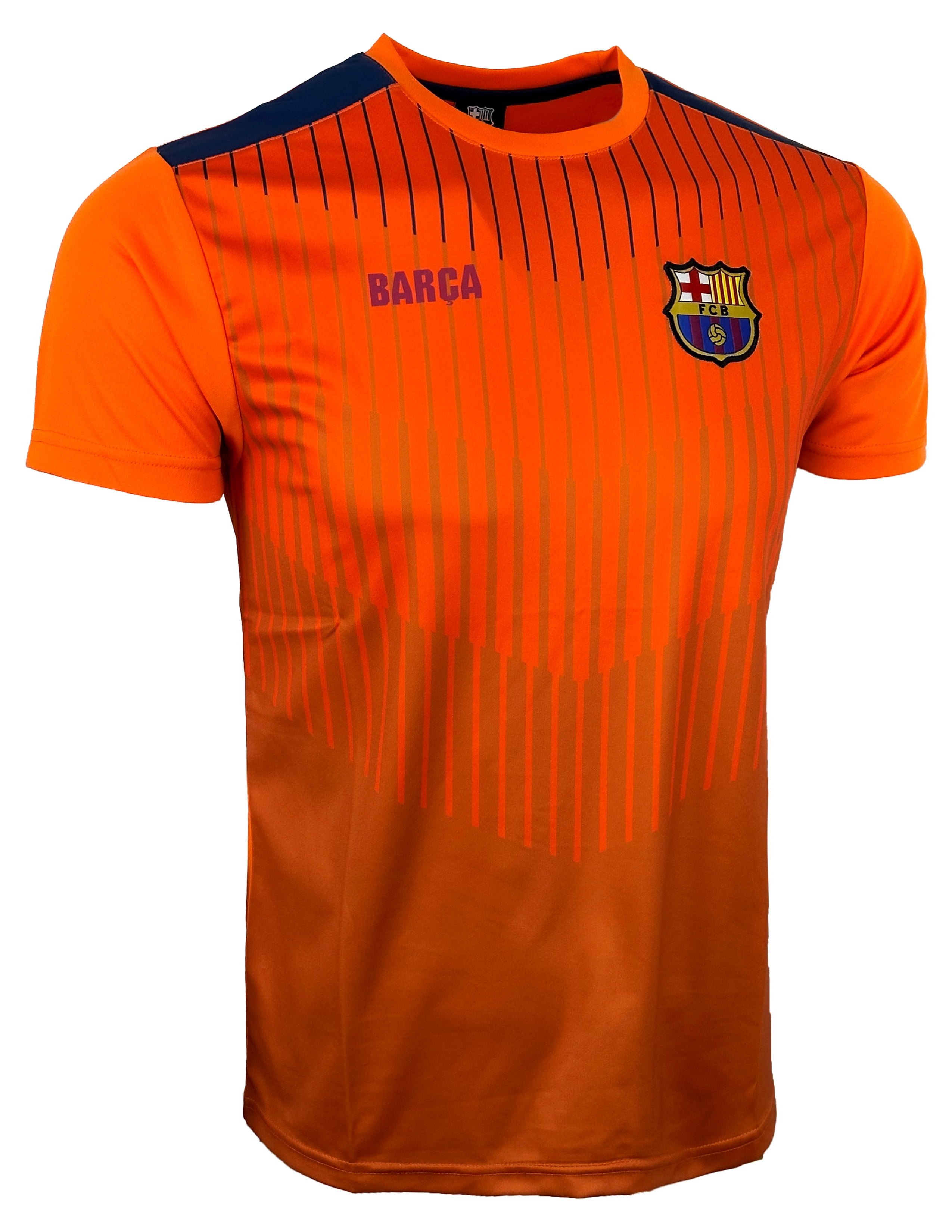 Boy's Barcelona Training Jersey, Licensed Barcelona Orange Shirt Youth ...