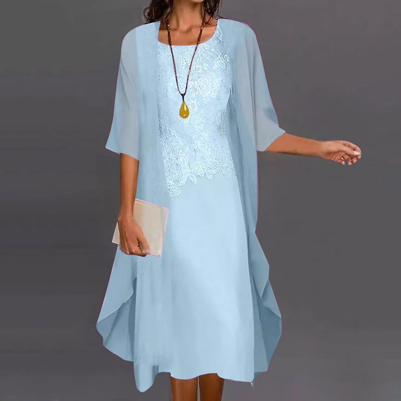 Click here for Chgbmok Bridesmaid Dresses Fashion Women Casual Ro... prices