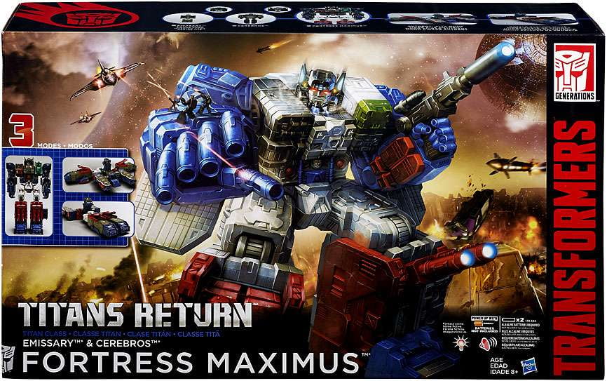 Transformers Titans Return Fortress Maximus Action Figure - Walmart.com