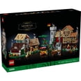 LEGO Icons Medieval Town Square Building Set for Adults - Office or ...