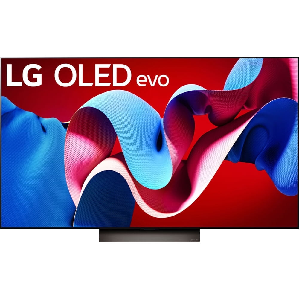 Open Box LG 65-Inch Class OLED evo C4 Series Smart TV 4K Processor Flat Screen with Magic Remote ...