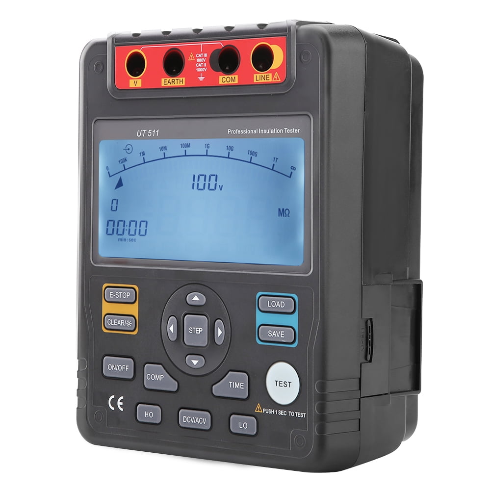 Probador de resistencia de aislamiento digital de rango automático Uni ...