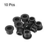 10Pcs T Shape Rubber Grommet Mount Dia 13mm ID 8mm H 12mm Black Seal ...