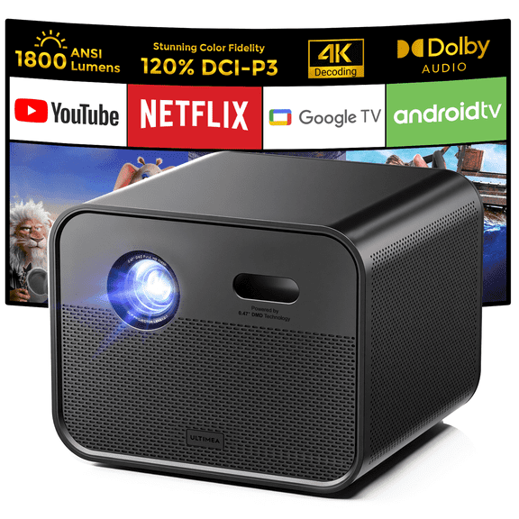 Nooks – Official Nooks Projector, Nooks Projector for Books, 1080p HD ...