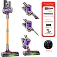 58Kpa cordless vacuum, 6-in-1 multifunctional design. Self-standing and ...