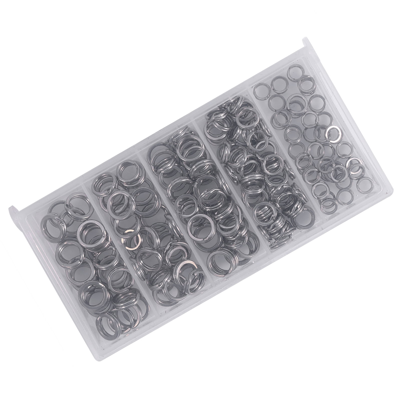 Click here for Adhoreca Fishing Split Rings 200pcs 5sizes Heavy D... prices