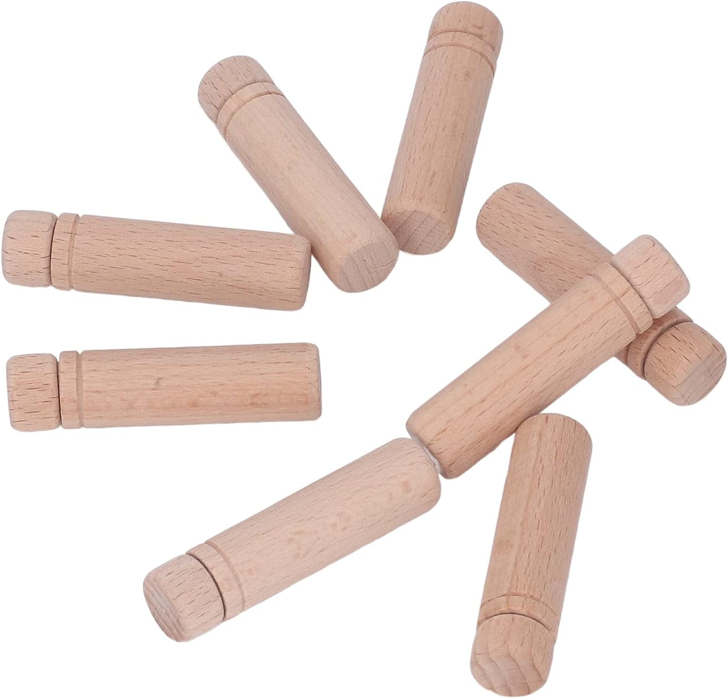 8pcs Wooden Needle Case, Store Hand Sewing Needles Box Polishing ...