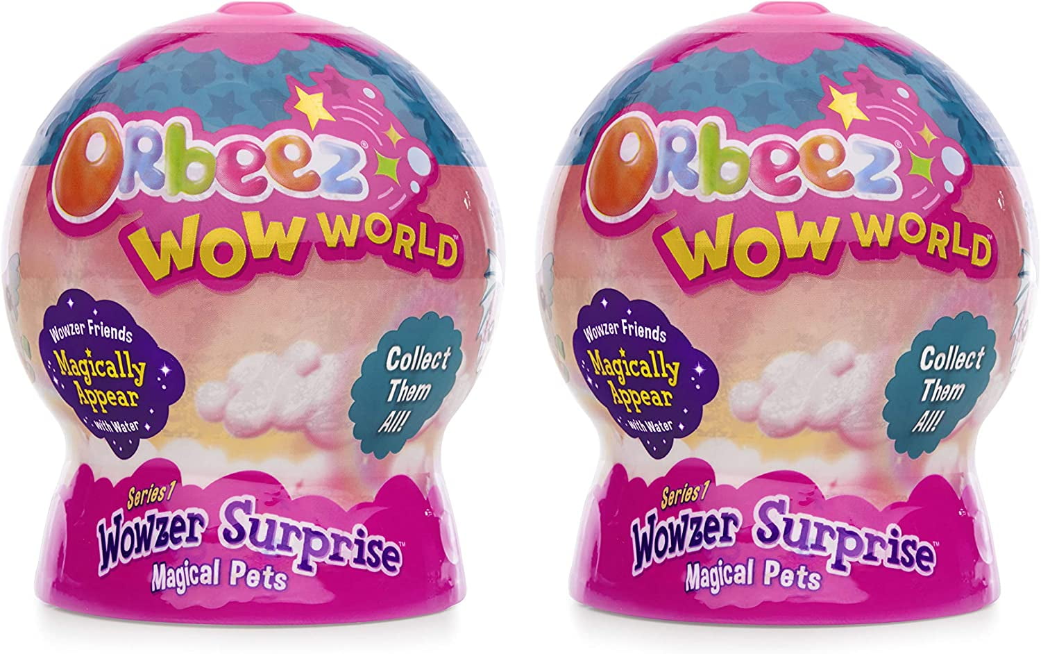 Orbeez Wow World - Wowzer Surprise Series 1, Magical Pets (Pack of 2 ...