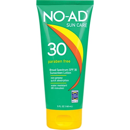 NO-AD Sun Care Sunscreen Lotion, SPF 30, 5 fl oz - Walmart.com