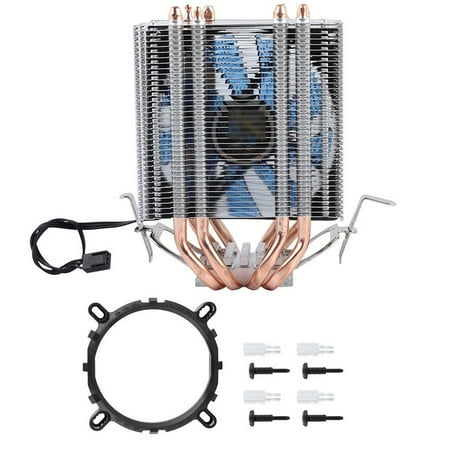 4 Heat Pipe CPU Fan Radiator For Intel Cooler Heat Sink Heat Sink For ...