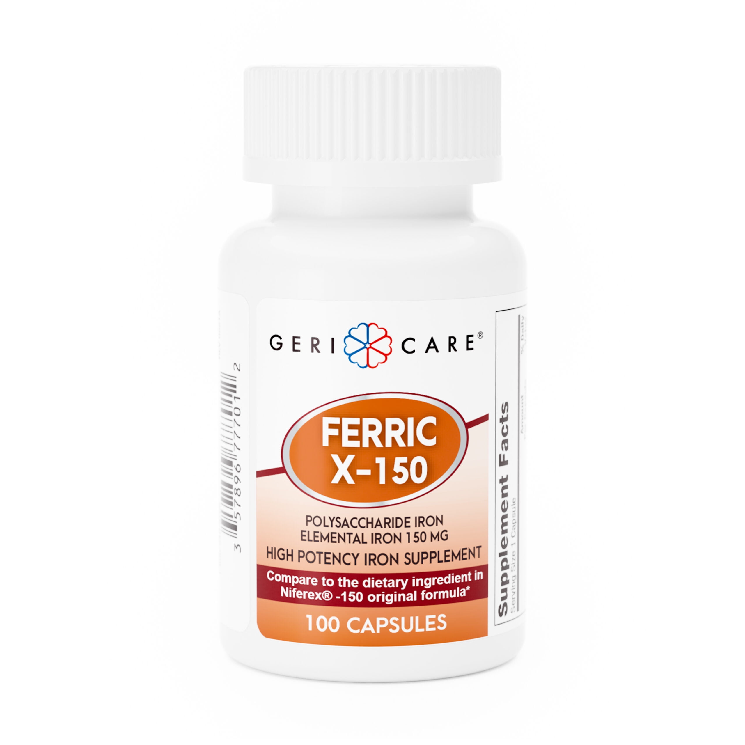 McKesson Brand 777-01-GCP, Geri-Care Mineral Supplement, 100/BT (689194 ...