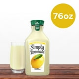 Simply Lemonade 76 fl oz Bottle with Real Lemon Juice, All-Natural ...