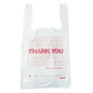 Barnes Paper Company Plastic Thank You T-Sacks, 6" x 4" x 15", 2 Mil ...