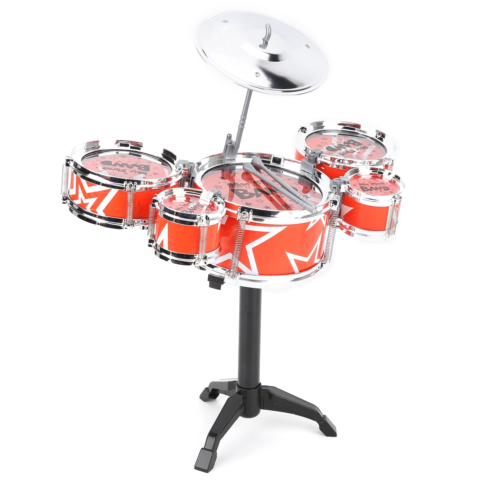 Rdeghly Kids Instrument Drum Set For Chlid Educational Percussion ...