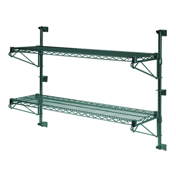 21" Deep x 30" Wide x 24" High Adjustable 2 Tier Freezer Wall Mount ...