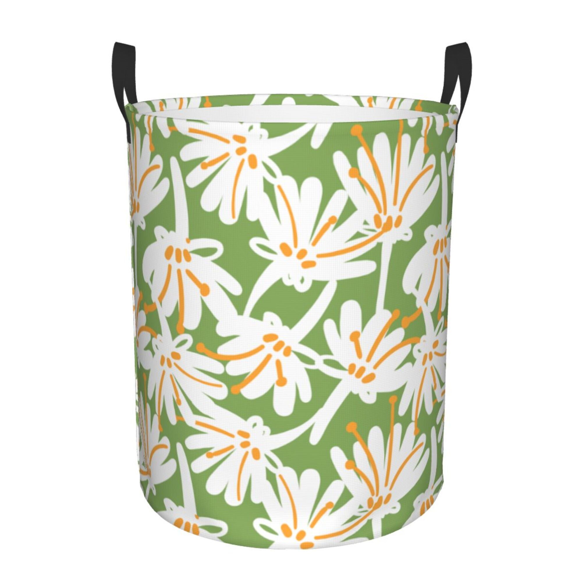 ZICANCN Laundry Basket Organizer, Flower Coloring Pattern Collapsible ...