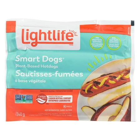 Lightlife Smart Dogs Plant-Based Vegan Hot Dogs | Walmart Canada