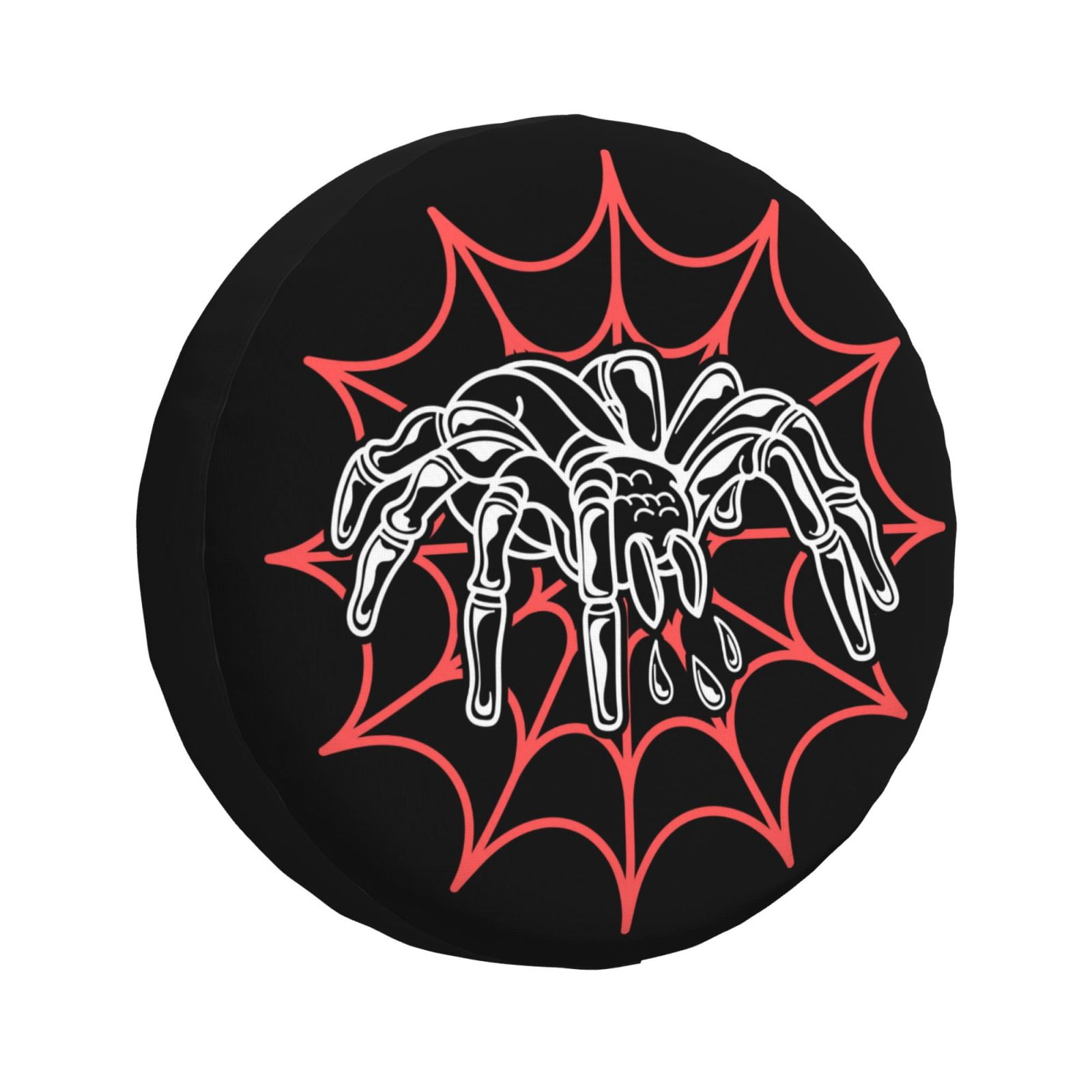 DouZhe Waterproof Spare Tire Cover, Halloween Cobweb Horror Spider ...