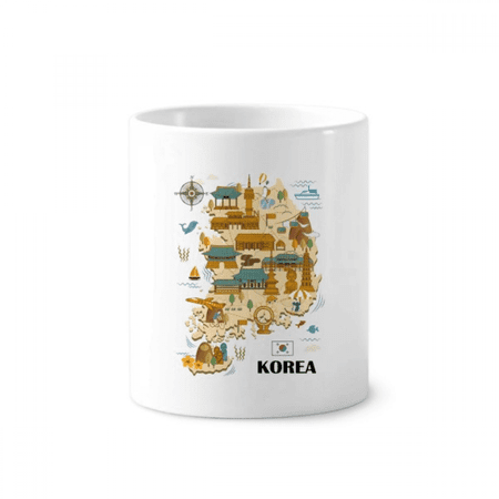 Popular landmarks in South Korea Toothbrush Pen Holder Mug Cerac Stand ...