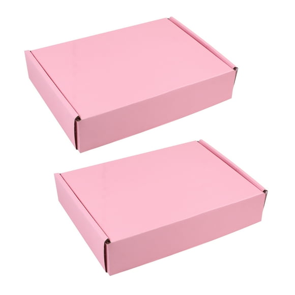 Pink Corrugated Boxes