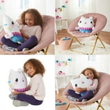 Gabby's Dollhouse Cakey Cat Plush Cuddle Pillow Kids Bedtime Toy 15x15 ...
