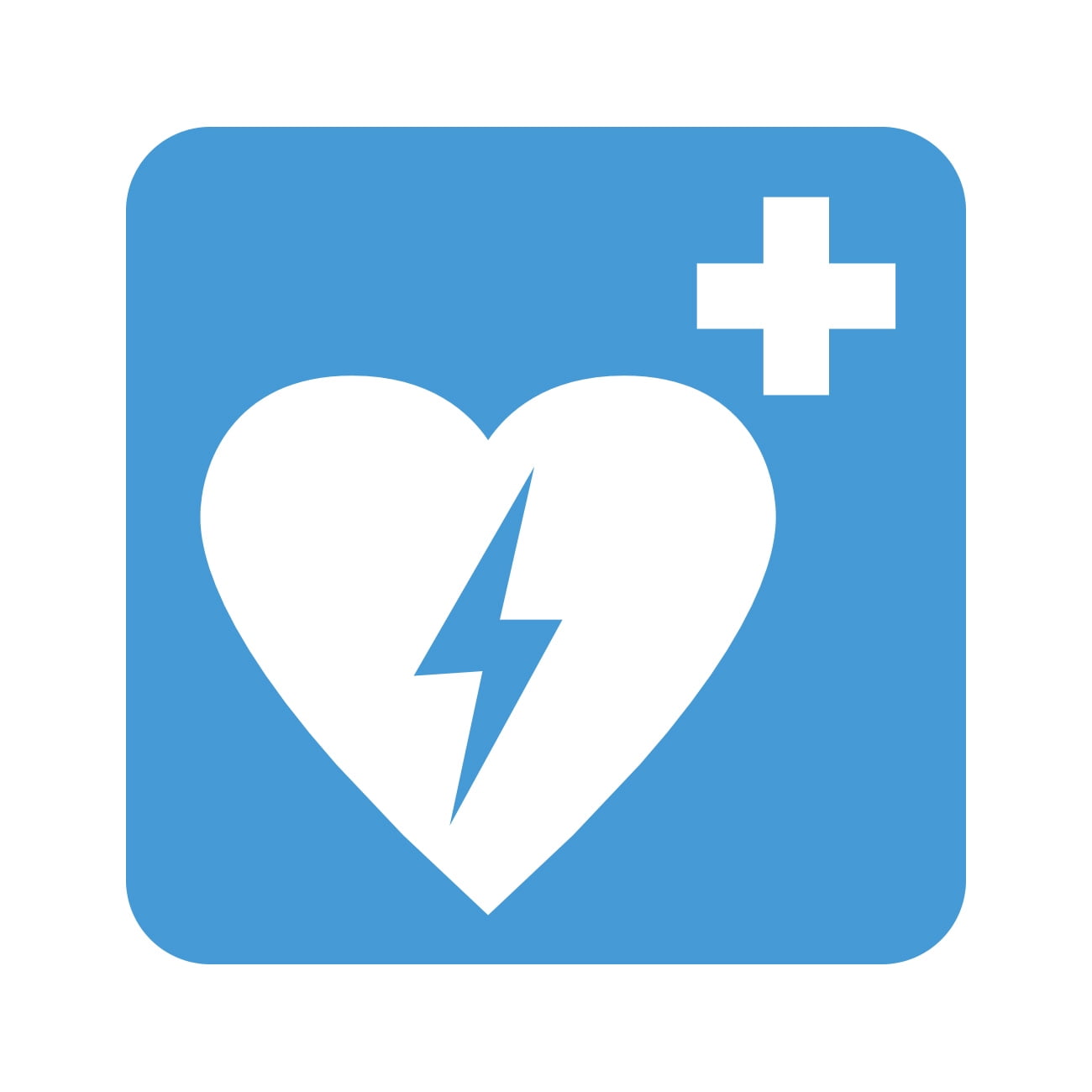 Defibrillator Sticker Decal Die Cut - Self Adhesive Vinyl ...