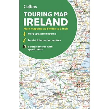 2024 Collins Road Map of Ireland : Folded Road Map (Sheet map, folded ...