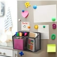Gixusil Magnetic Pencil Holder Organizer - Perfect for Locker Refrigerator Whiteboard Office ...
