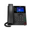 Poly Edge E220 IP Phone - Corded - Corded - Bluetooth - Desktop, Wall Mountable - Black - VoIP ...