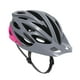 Zefal Women's Pro Gray Pink Bike Helmet (Universal Dial, 24 Large Vents ...