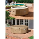 Intex: PureSpa: Sahara Tan Inflatable Hot Tub Set - 4 Person - 77 ...