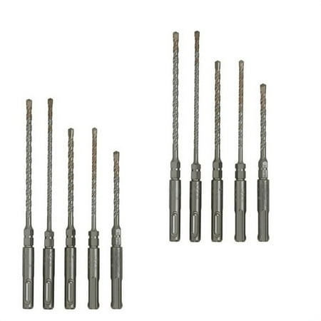 Hitachi SDS4 (10 Piece) Genuine Hex Drill Bit Sets # 725615-2PK ...