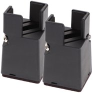 Ilyapa Computer Monitor Riser 2 Pack - Height Adjustable Vented Metal ...