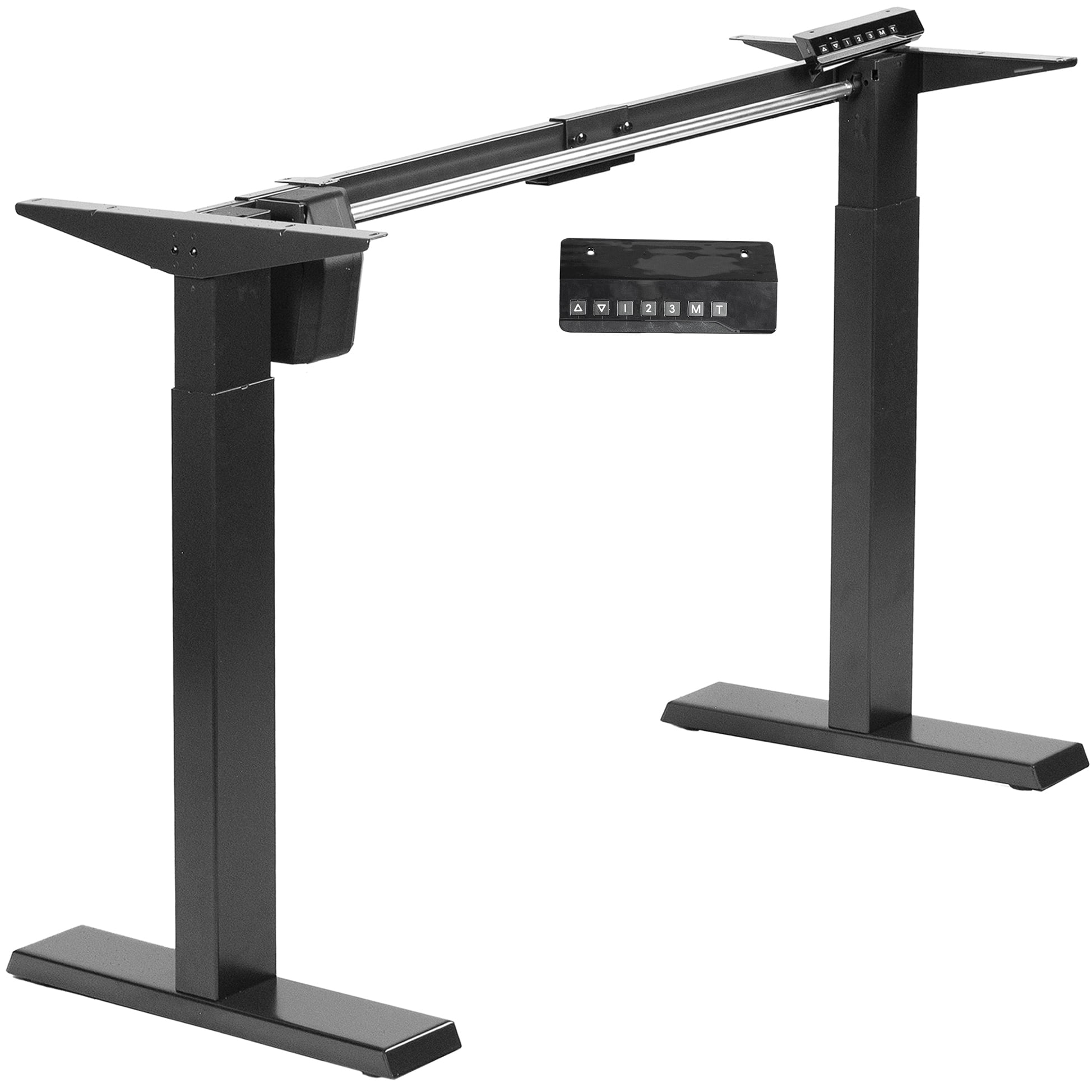 VIVO Black Electric Single Motor Stand Up Height Adjustable Desk Frame ...