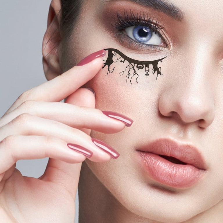 Eye Makeup Decals Stickers | Saubhaya Makeup