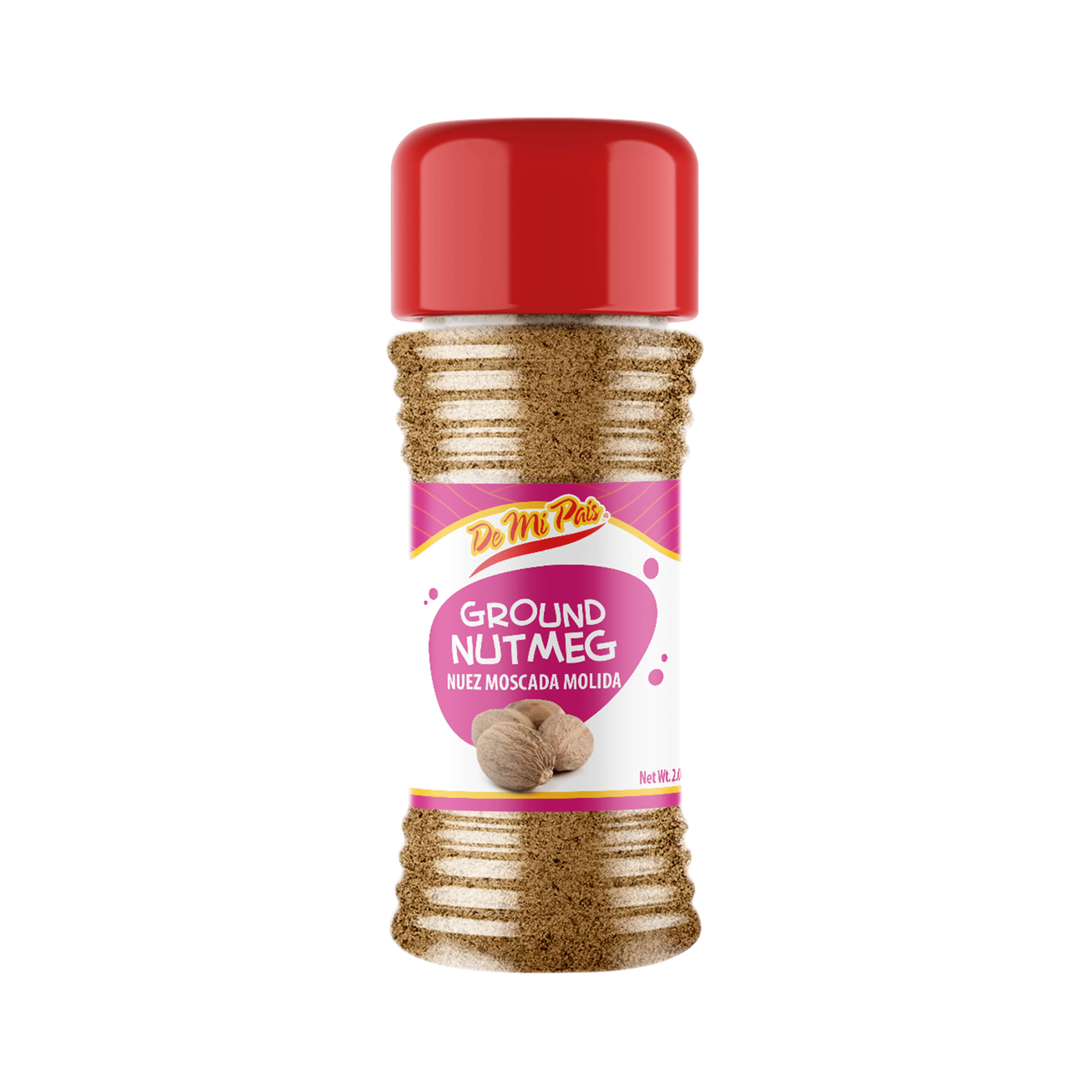 De Mi Pais Nuez Mozcada Molida 2.3oz / Ground Nutmeg 2.3oz 12-PACK ...