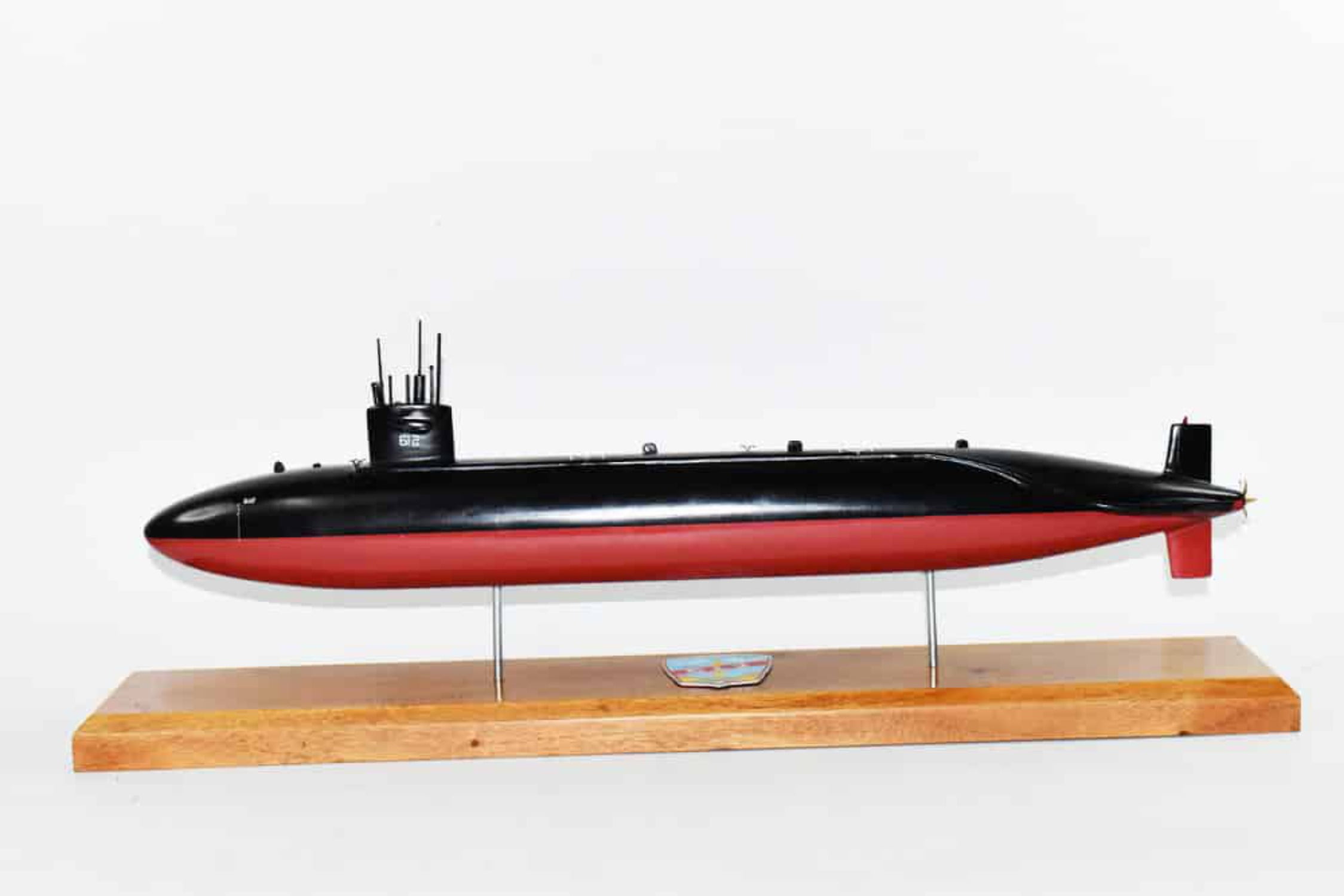 USS Guardfish SSN-612 Submarine Model, US Navy, Scale Model, Mahogany ...