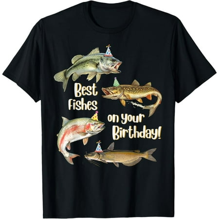 UPC 466176143529 - Funny Fishing Apparel Best Fishes Happy Birthday ...
