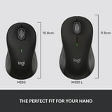 Logitech Signature M550 L Wireless Mouse, Large Hands, Silent Clicks, 2 ...