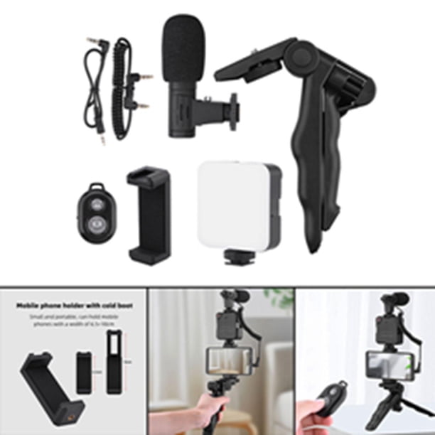 Universal Vlogging Vlog Video Set Photography with LED Fill Light 5 ...